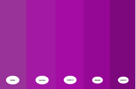 Paleta de cores Roxo: +35 opções para decorações de lojas | ARQUITER