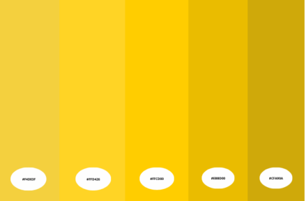 Paleta de cores Amarelo: +30 opções para se inspirar | ARQUITER