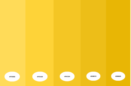 Paleta de cores Amarelo: +30 opções para se inspirar | ARQUITER