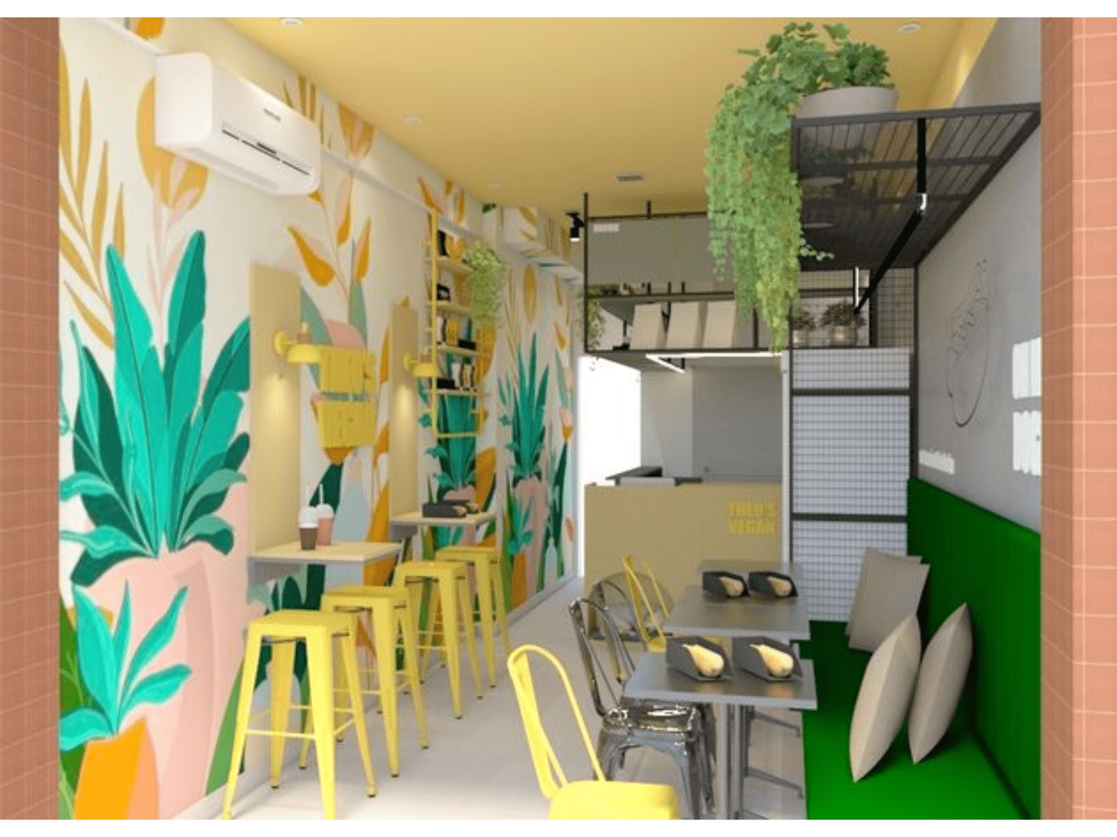 Lanchonete Instagramável: Aposte em um design que viraliza! | ARQUITER