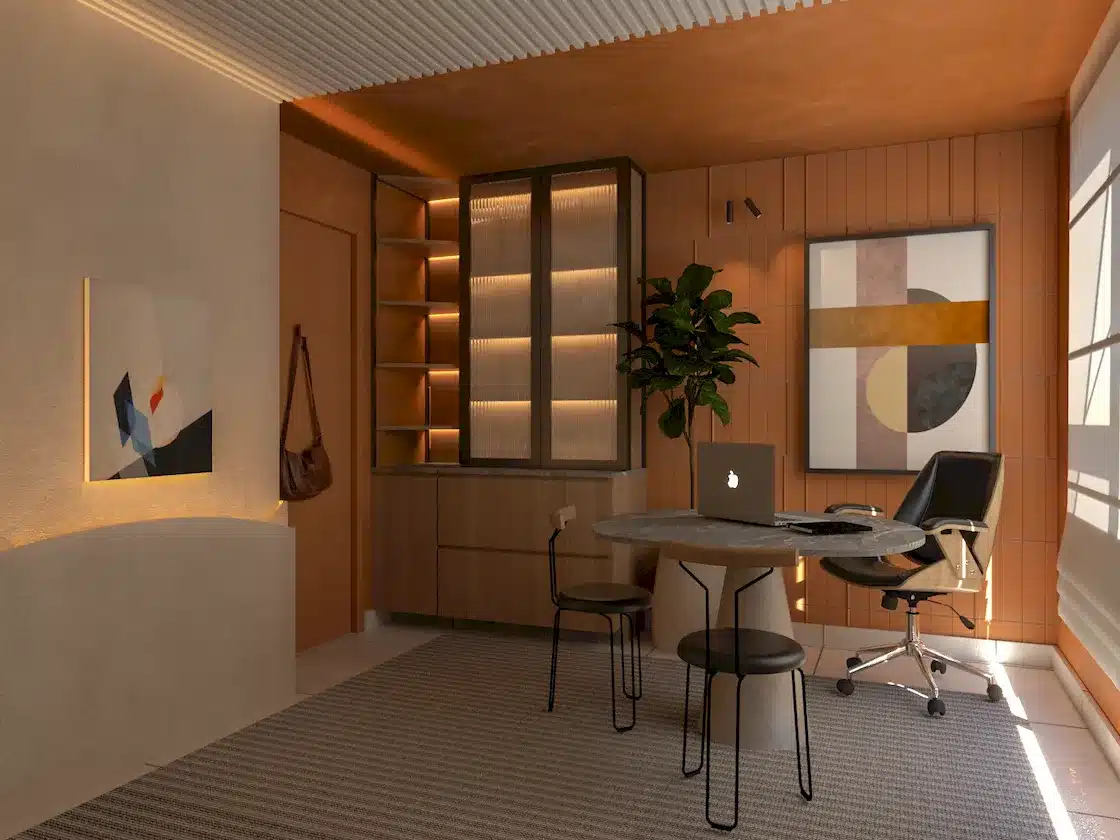 Escritório Home Office: Designs de inspiração moderna!