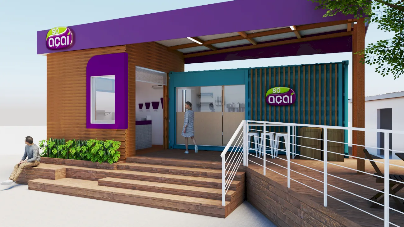 Lojas de açaí pequenas: projetos exclusivos que encantam!